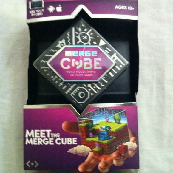 Toys Merge Cube Hold Holograms N Your Hand Virtual Game Ios Android